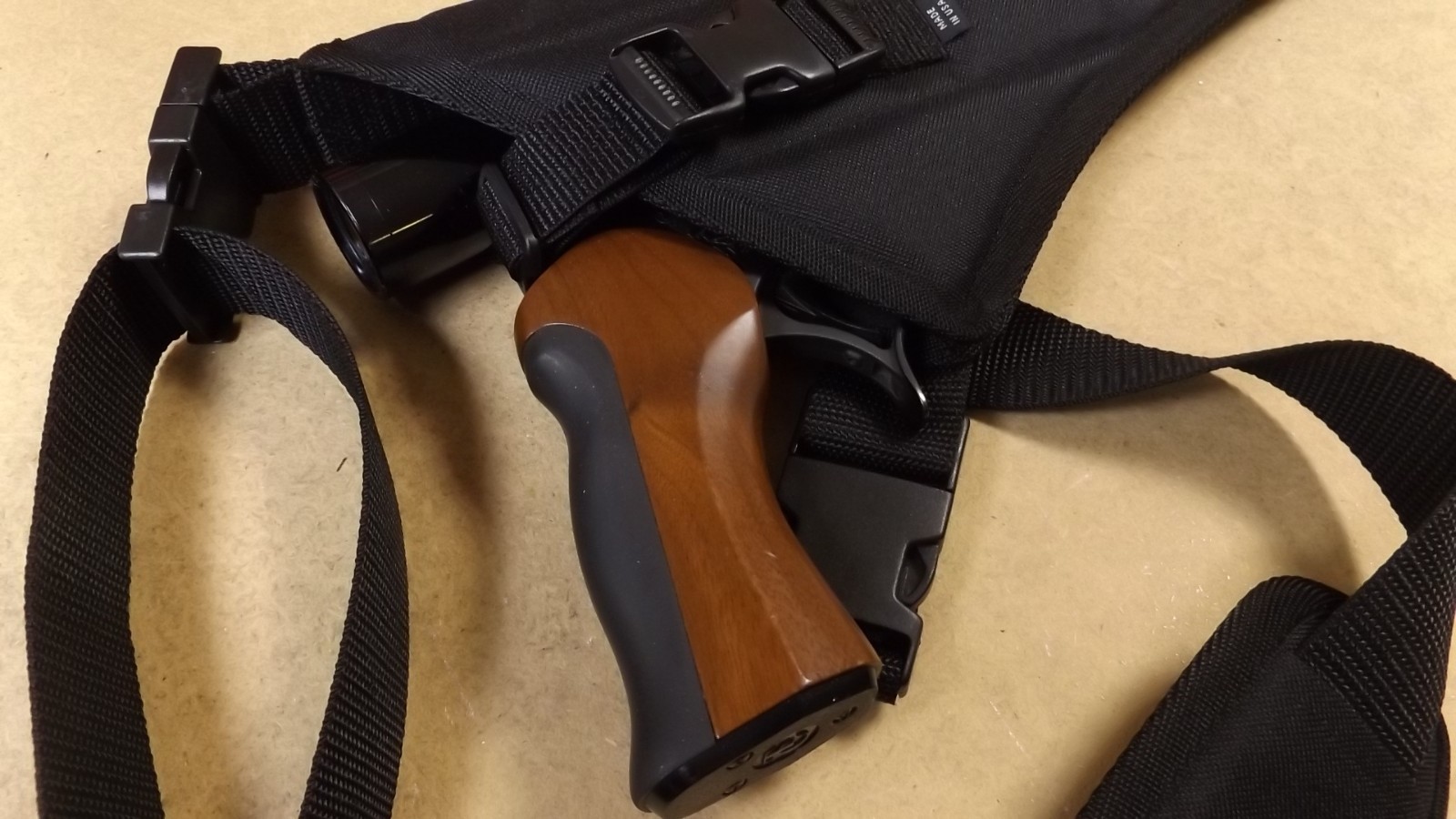 RIGHT Hand Bandoleer Shoulder Holster THOMPSON ENCORE 15" barrel w ...