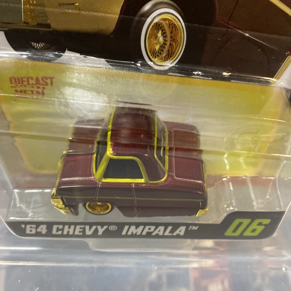CAR TUNED SERIES 4 06 ‘64 CHEVY IMPALA BURGANDY | eBay