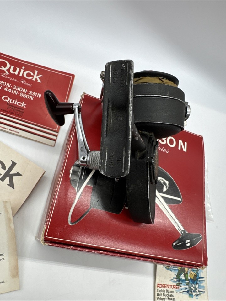Vintage DAM Quick 330 Spinning Reel In Different Box - READ DESCRIPTION ...