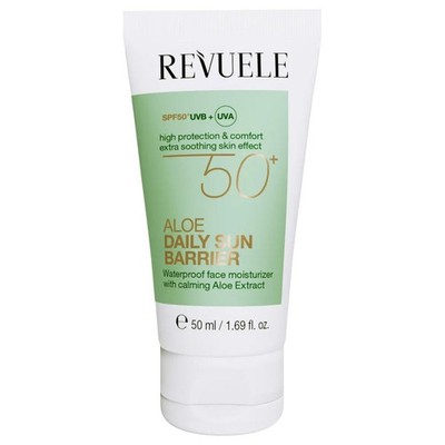 Revuele Sun Barrier Face Cream SPF50 Aloe Vera 50ml Haute Protection ...
