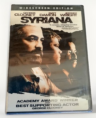 Syriana (DVD, 2005) - George Clooney, Matt Damon Rated R - NEW SEALED ...