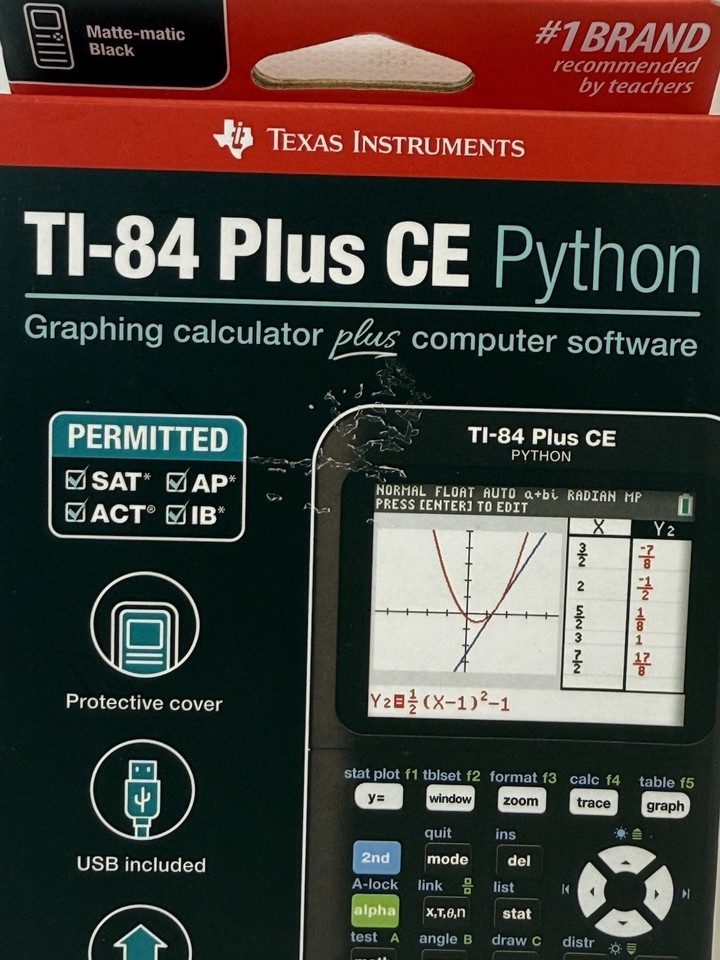 NEW Texas Instruments TI-84 Plus CE Python Graphing Calculator - NEW | eBay