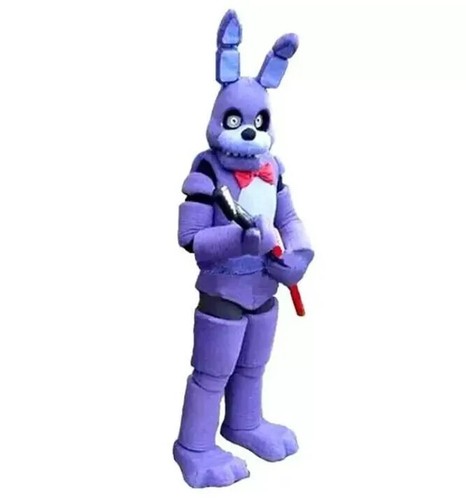 Five Nights at Freddy FNAF Toy Creepy Purple Bunny mascot Costume Suit ...