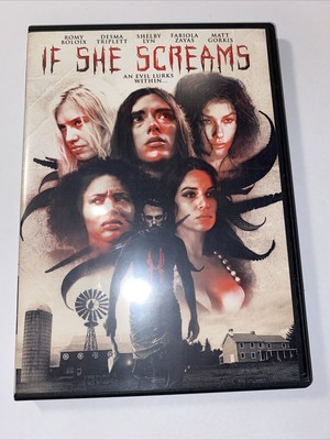 IF SHE SCREAMS (DVD 2020, Widescreen) Romy Boloix, Desma Triplett NEW ...