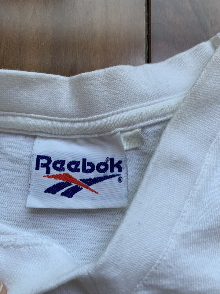 Reebok Vintage T-Shirt white Reebok 1895 Rare! Y2000K Era Vintage ! Y2K ...