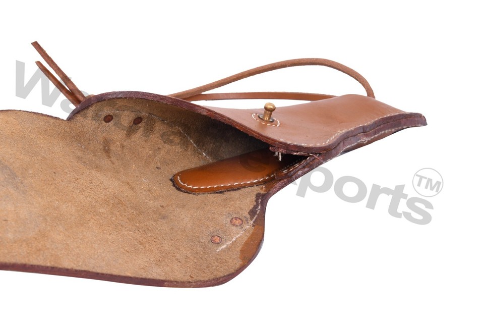 WW2 US Army .45 Hip M1911 Colt Tan Holster with walnut Wood Colt Grip ...