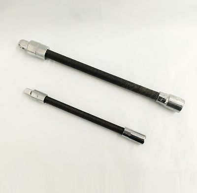 Flex extension bar set 1/4" and 3/8" driver tool Flexible Shaft 2pc | eBay