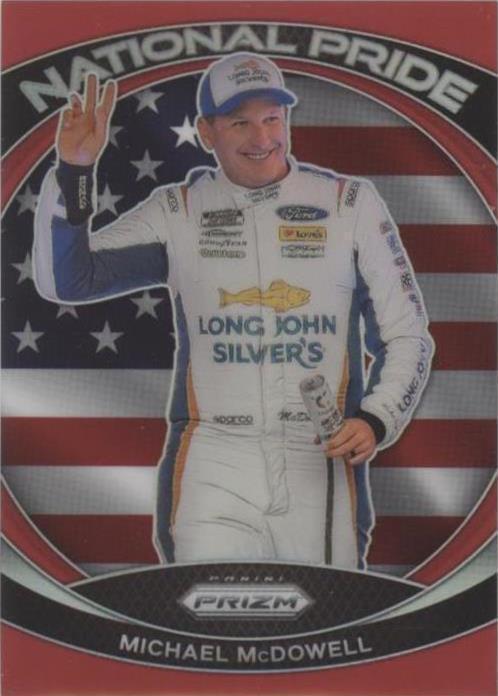 2024 Panini Prizm - National Pride Michael McDowell #12 Red Prizm /99 ...