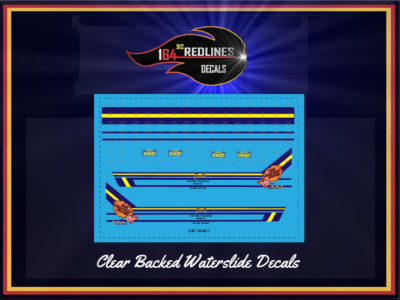 1/18 Long Shot "Pork Chop Express" Decal Set SCR-118-0613 | eBay