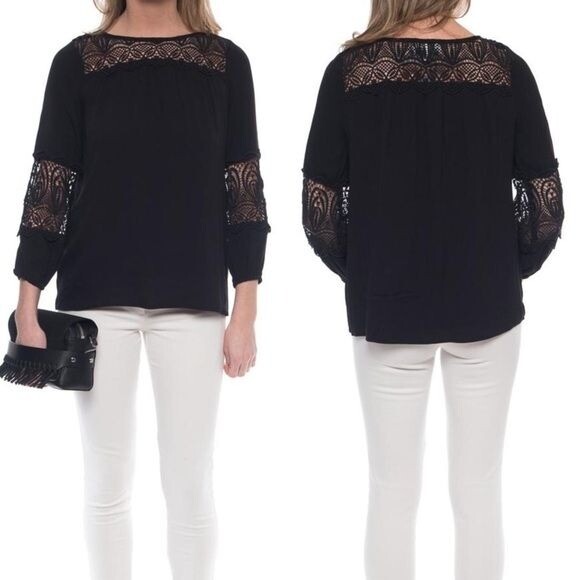 Joie Coastal Lace Blouse Joie Tops Bloomingdale's
