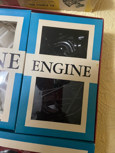 Renwal Original Issue Visible Airplane Engine | eBay