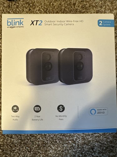 Blink XT2 Outdoor/Indoor Wire-free HD Smart Security Camera: 2 Camera ...