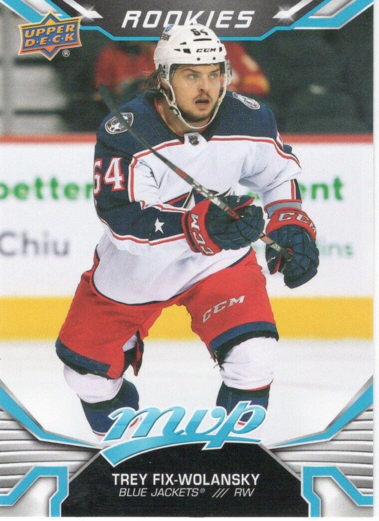 22-23 2022-23 UD MVP Trey Fix-Wolansky ROOKIE #239-Jackets | eBay