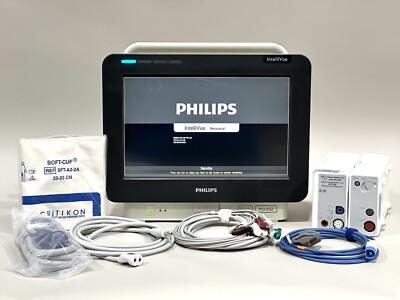 PHILIPS INTELLIVUE MX450 866062 CO2 MONITOR WITH 867036 MMX & 867041 ...