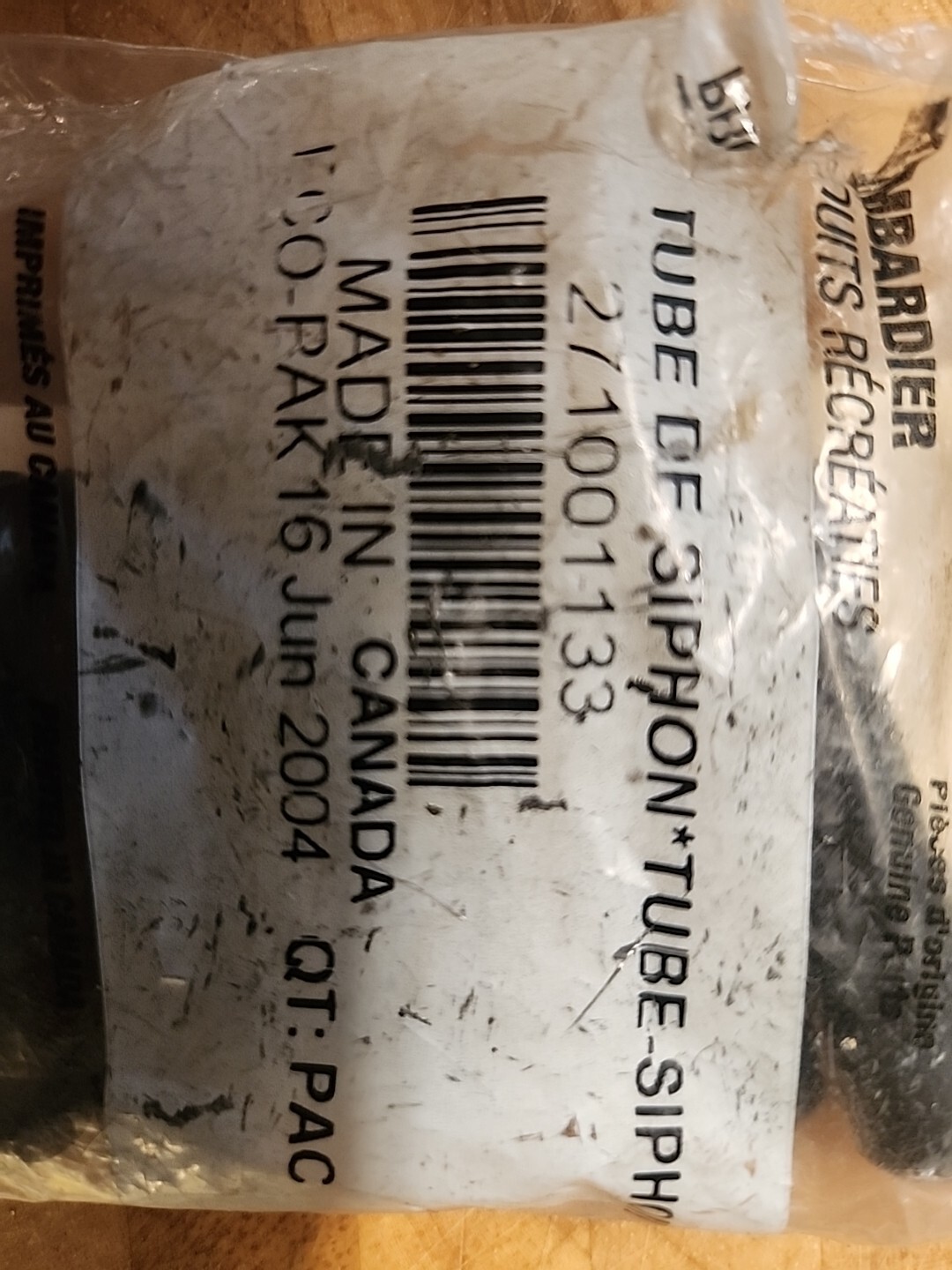 Sea-doo OEM tube new 271001133 | eBay