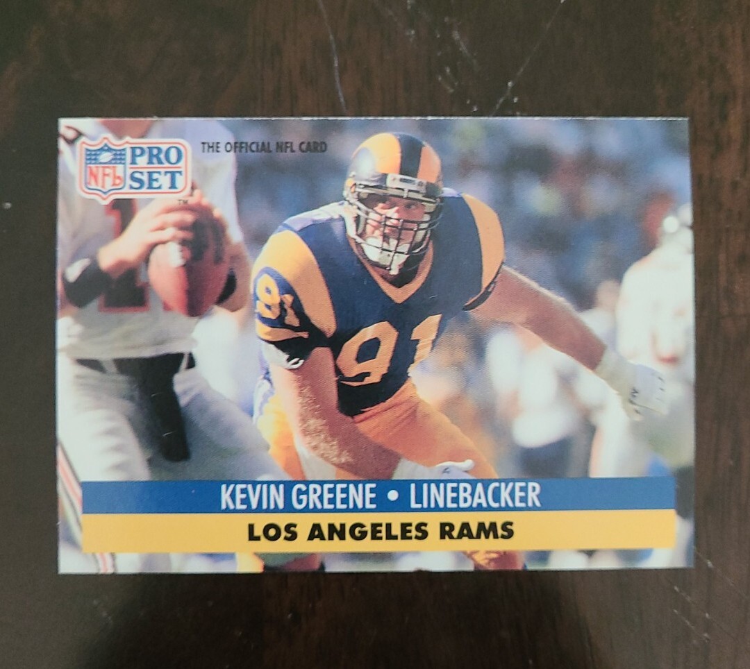 1991 Pro Set Kevin Greene #202 Los Angeles Rams | eBay