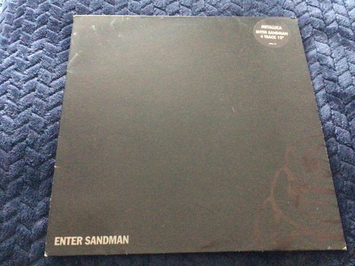 Metallica Enter Sandman 12" vinyl single record 33rpm | eBay