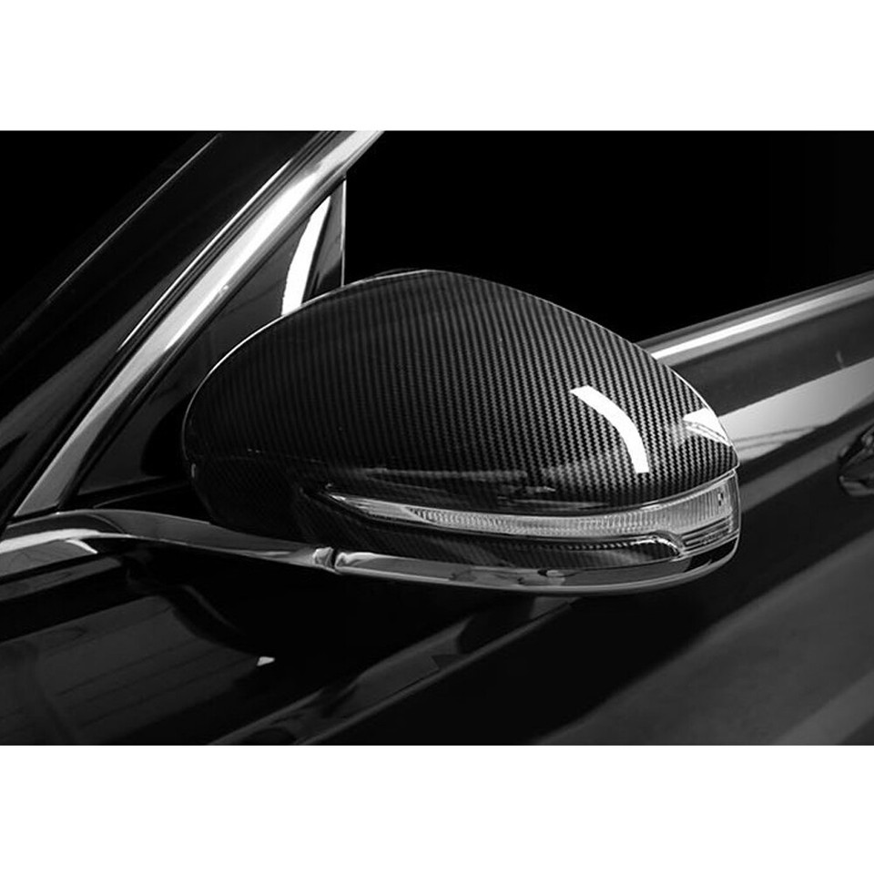 For Genesis G70 2019-2025 Carbon Fiber Side Door Rearview Mirror Cover ...