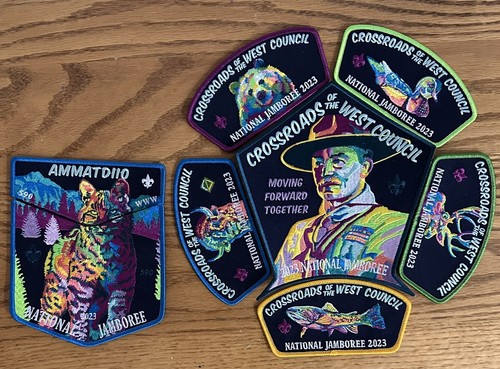 2023 Jamboree Patch Set Crossroads Of The West Council | eBay