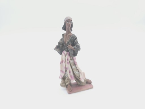 Vintage Figurine Of African American Gypsy 4.5" Tall | eBay