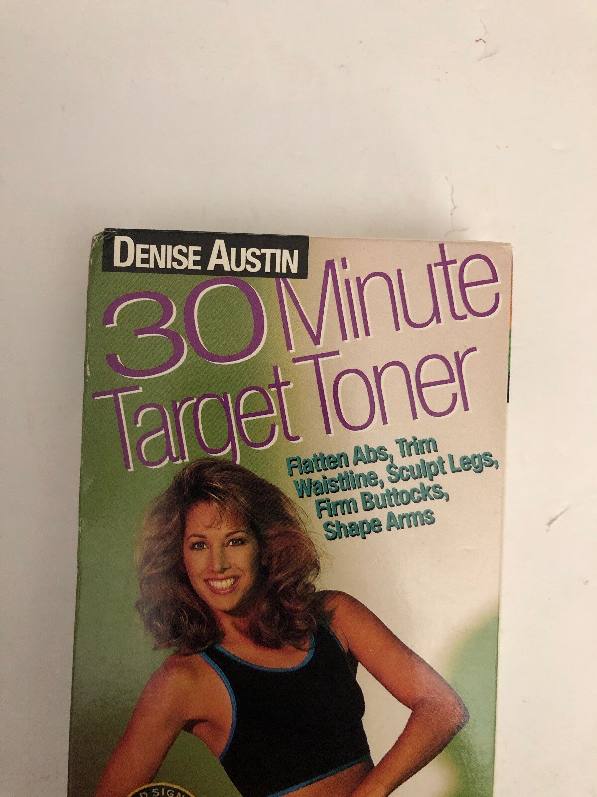 Denise Austin 30 Minute Target Toner VHS 1988-TESTED-RARE VINTAGE-SHIPS ...