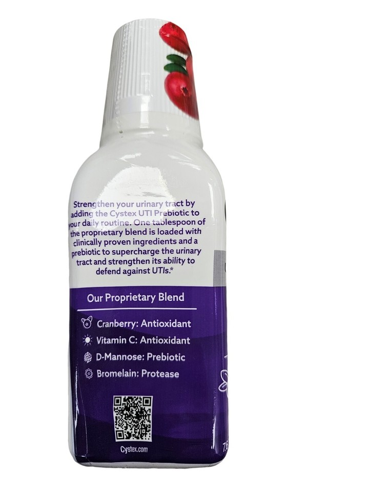 Cystex Cranberry LIQUID for Urinary Health 7.6oz ( 4 pack ) ^ NEW LOOK ...