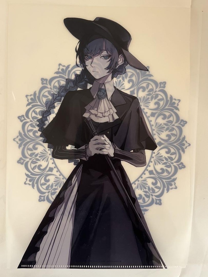 Kura Sushi x Ado collaboration file folder & notebook & clear hard ...