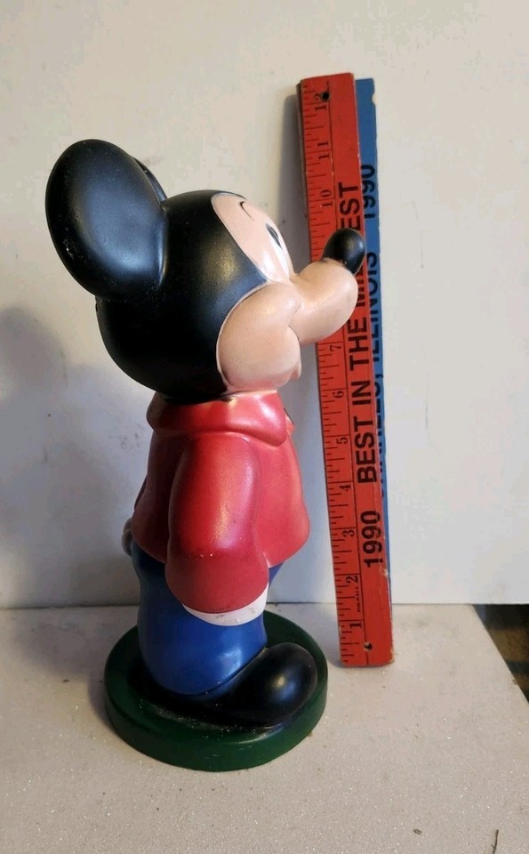 Vintage 1970s Disney's Mickey Mouse 10 3/4" Coin Bank | eBay