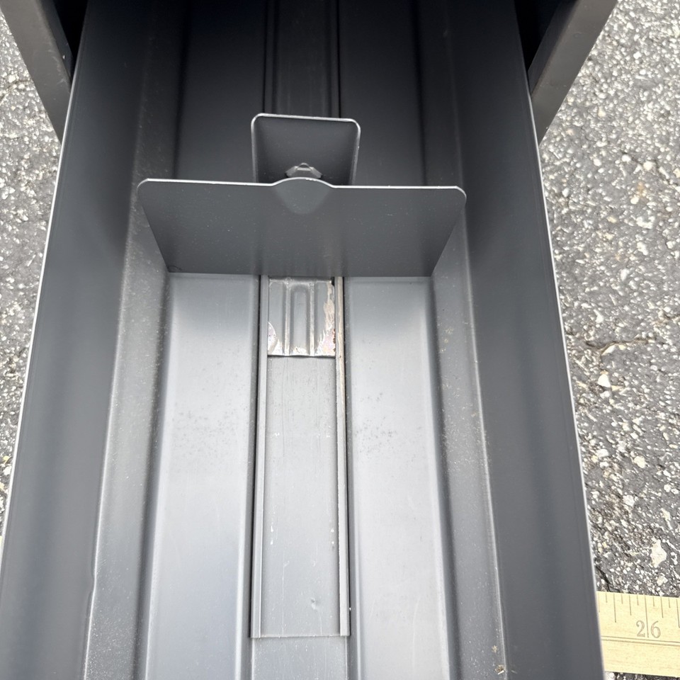 OLD Steelmaster Brand Metal Single Drawer Card File Box 5x8 Cards ...