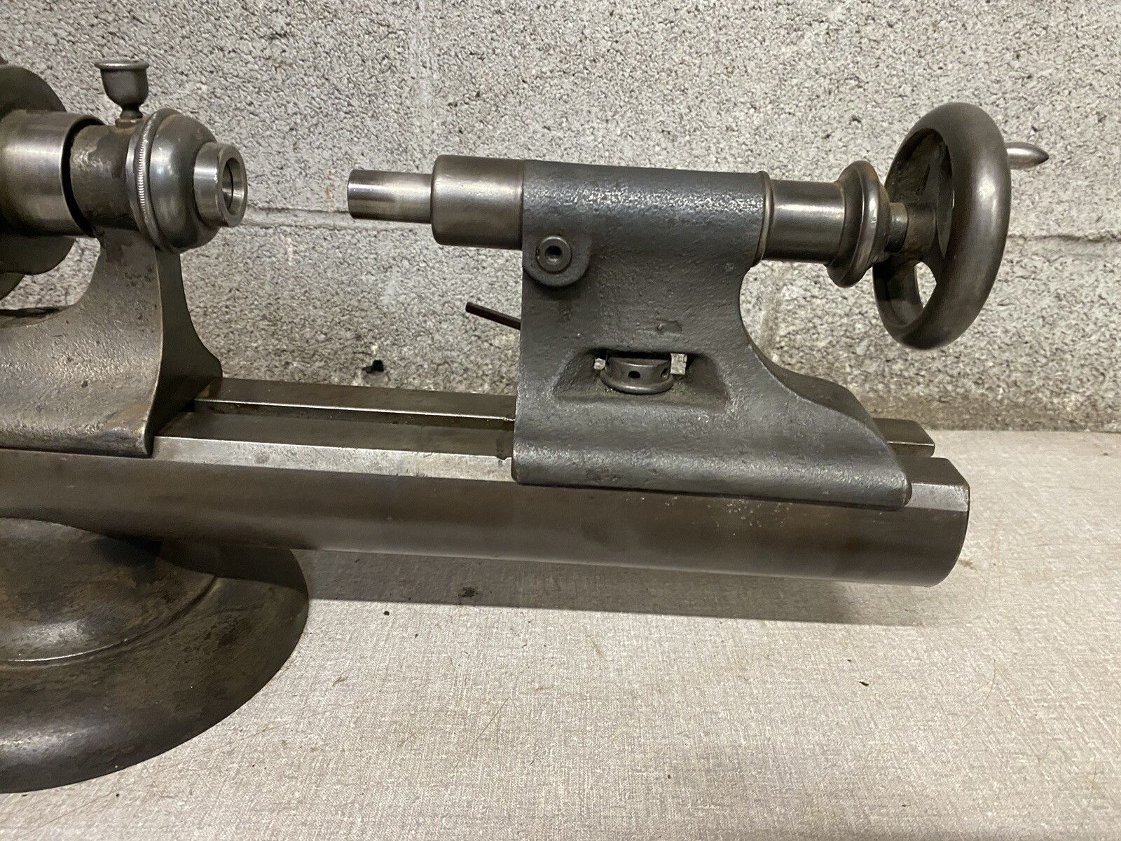 Vintage Elgin Watch factory WATCHMAKERS LATHE With Collet Closer Bar ...