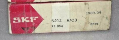 5212 A C3 SKF New Double Row Ball Bearing SKF USA 5212AC3 | eBay