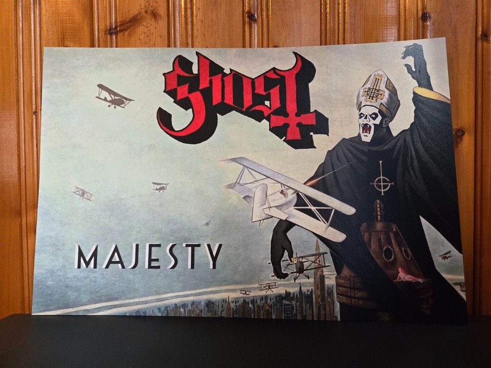 GHOST Band majesty poster Meliora Prequelle Impera Ghost Papa tour merch poster | eBay