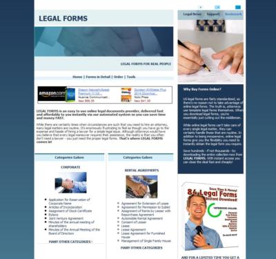 Legal Documents & Business Forms, Contracts, Law Advice Website for ...