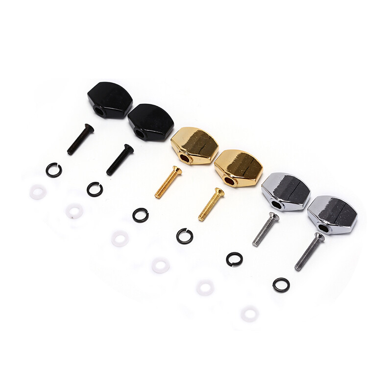 2pcs guitar tuning machine heads knob metal buttons machine tuner knobs ...
