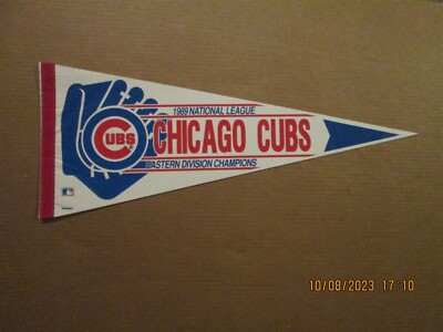 MLB Chicago Cubs Vintage 1989 NL Eastern Division Champions Team Logo ...