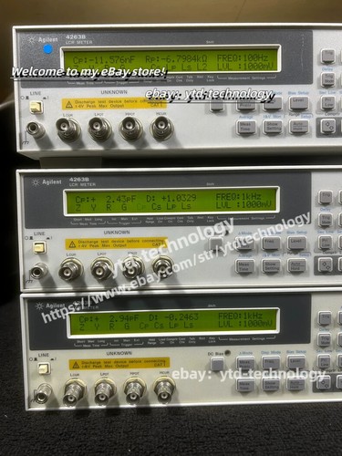 1 PCS HP Agilent Keysight 4263B LCR Meter, 100Hz to 100kHz opt:001 ...