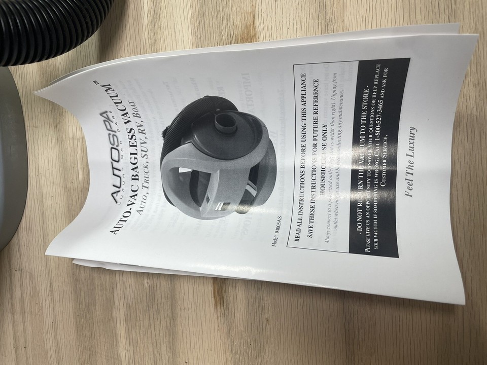 Carrand 94005AS Auto Spa Vacuum | eBay