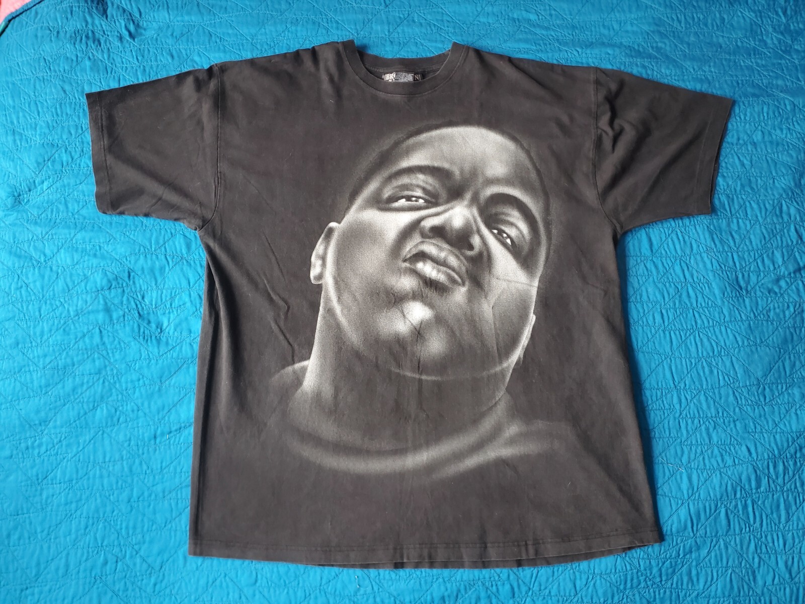 Vintage Notorious BIG Biggie Smalls Big Face Rap Tee … - Gem