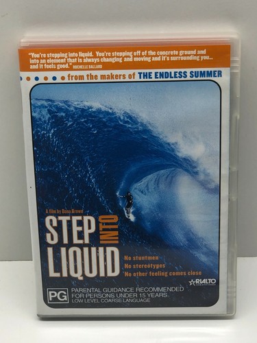 Step Into Liquid (DVD, 2003) Very Good Condition Region 4 9325336019887 ...