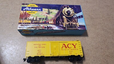 Athearn HO 40' ACY Box Car #1212 | eBay