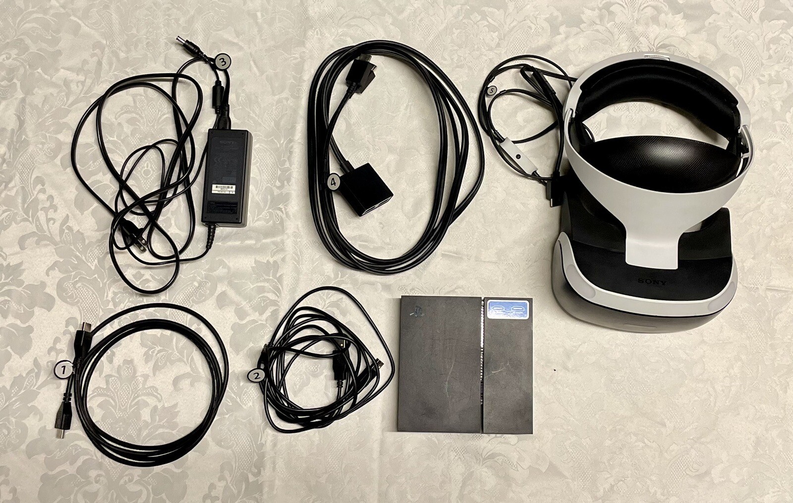 SONY PlayStation PS4 Virtual Reality Headset UCH/ZVR1 PSVR 3001400 ...