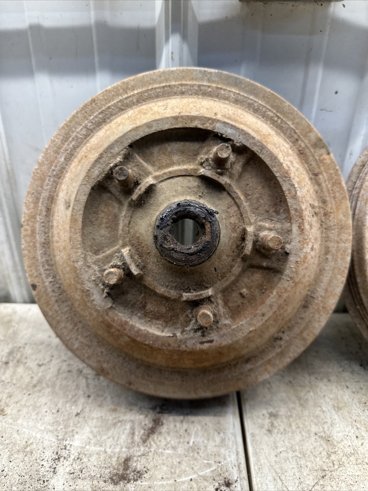 1935 FORD FOMOCO BRAKE DRUMS/HUBS PAIR ORIGINAL VINTAGE | eBay