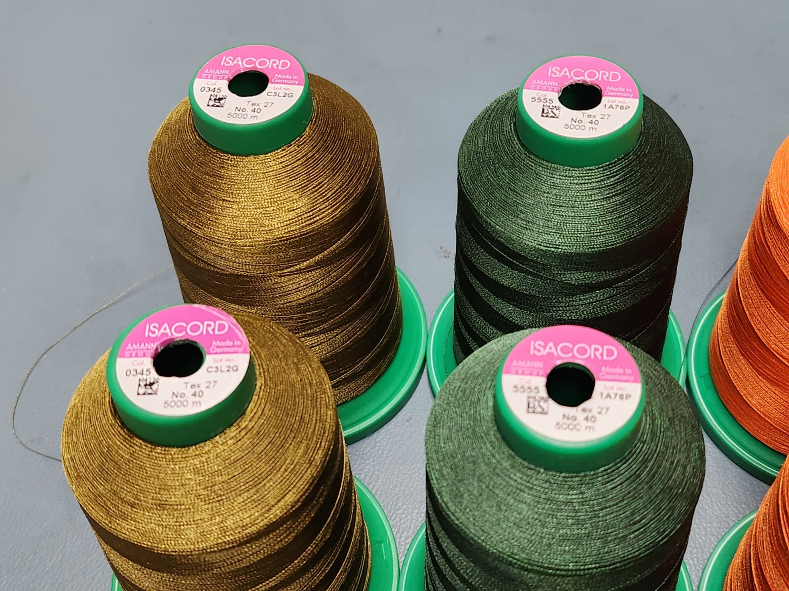 Isacord embroidery thread Lot Of 26 Large Cones Polyester 2 Of Each | eBay