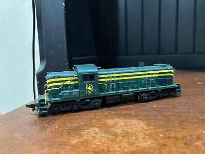 HO Scale Atlas Jersey Central RS3 diesel locomotive 1607 | eBay