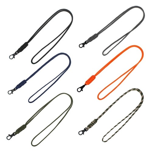 Parachute Rope Necklace Keychains,Heavy Duty Braided Paracord Lanyard ...