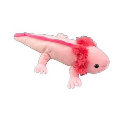 Petting Zoo Light Pink Body & French Pink Main Salamander Plush Toy 13 ...