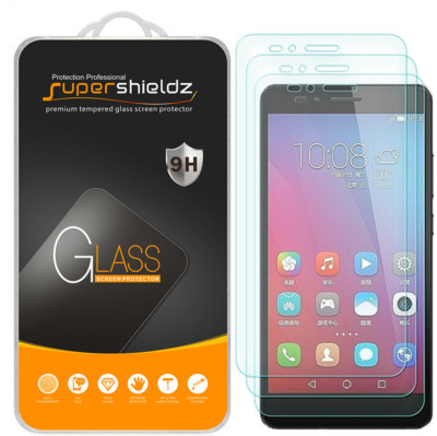 3X Supershieldz for Huawei Honor 5X Tempered Glass Screen Protector ...