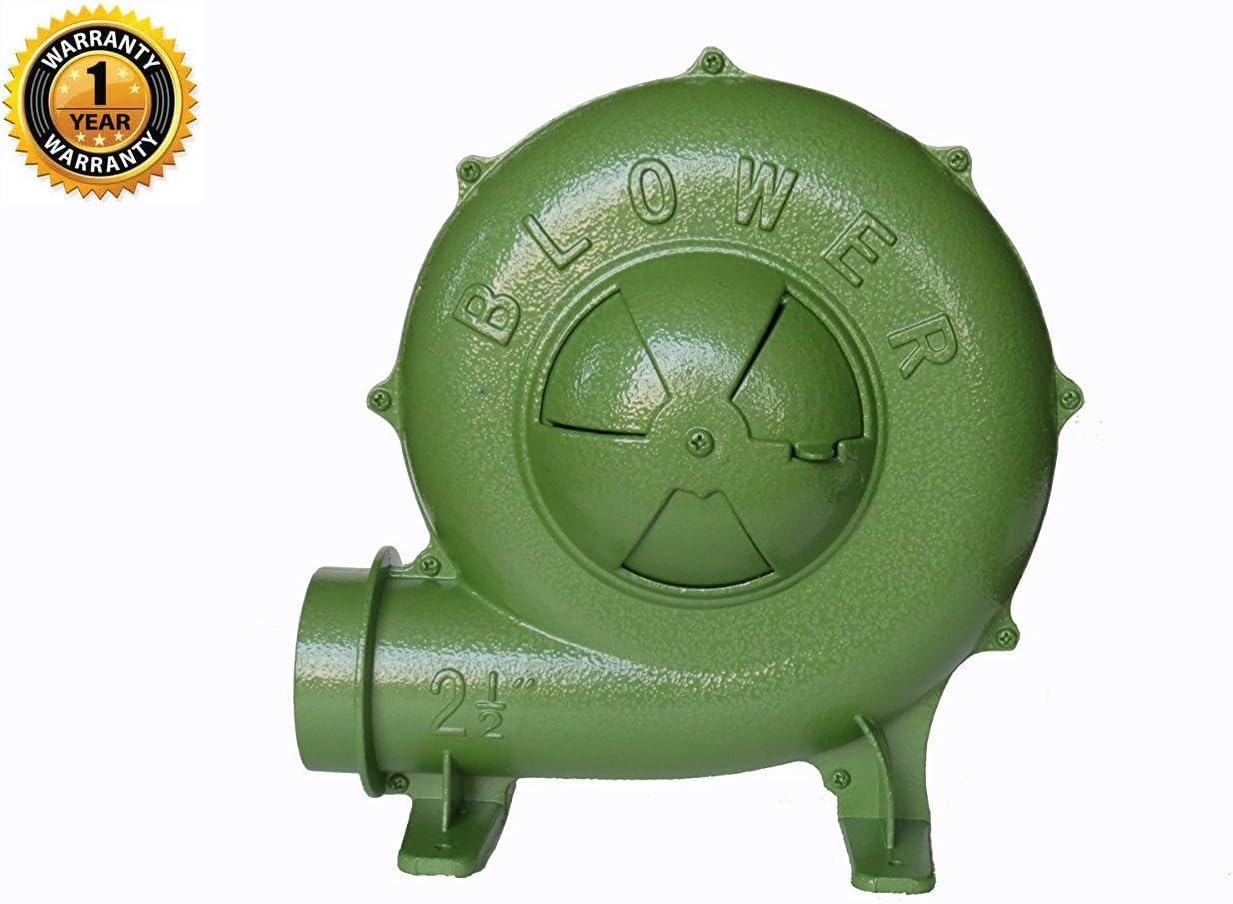 110V 250W Electric Blacksmith Forge Blower 125CFM Coal Forge Fan Tools ...