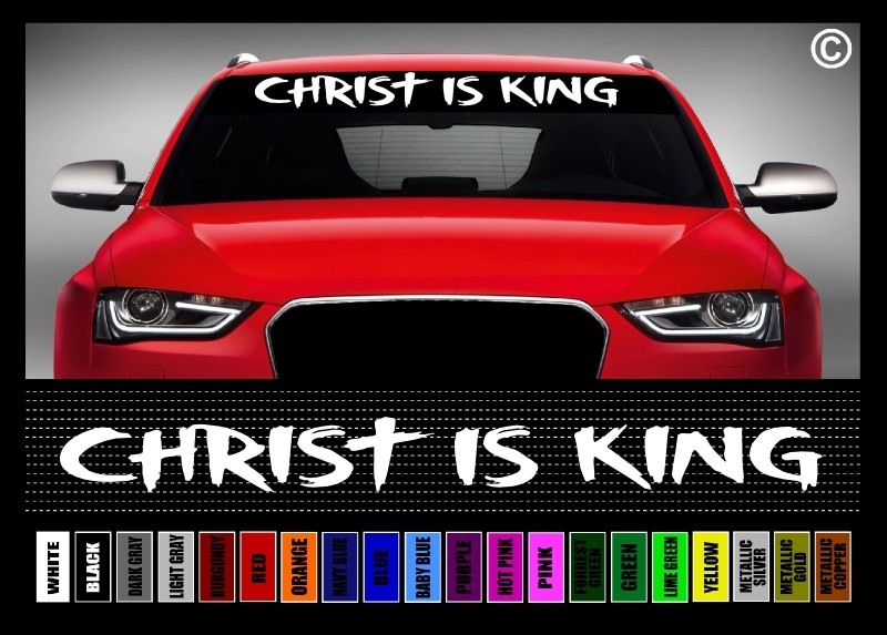 Christian Windshield Decals