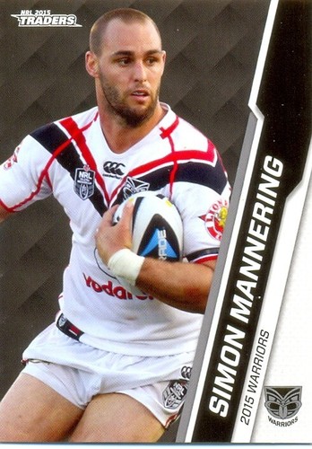 2015 NRL Traders Common Card - 146 - New Zealand Warriors - Simon ...